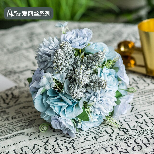 Ins Trend Wedding Bouquet For Bridesmaid Boho Pink... – Grandado