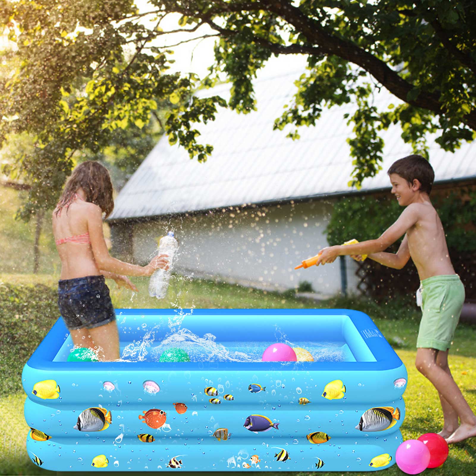 Thickened Inflatable Pool Children's And Adult... – Grandado