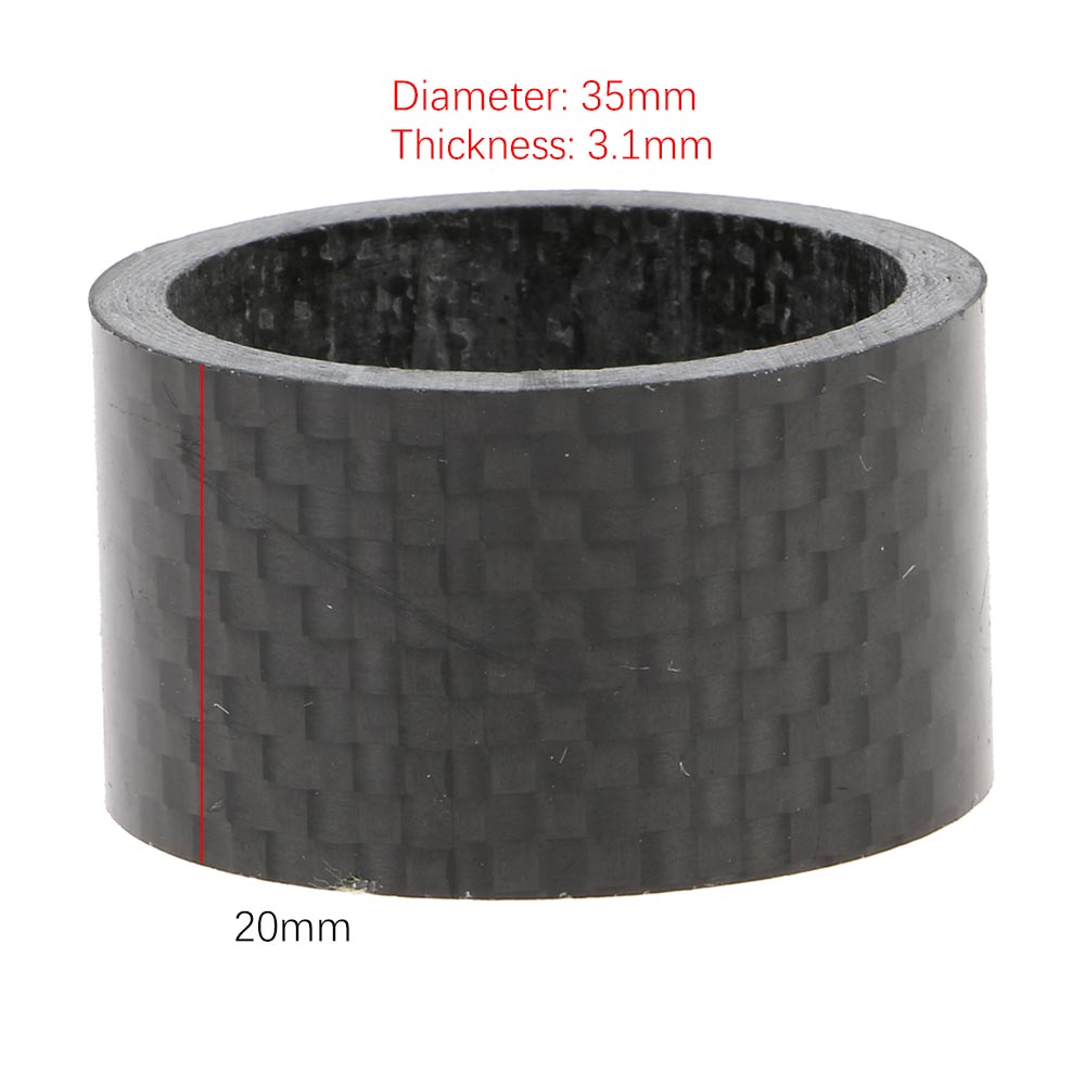 Carbon Fiber Spacer Stem 1 1/8 20mm for Stem Road ... – Grandado