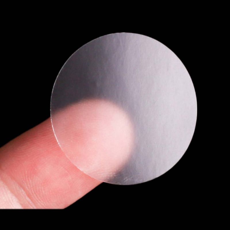 500Pcs/Roll Ronde Transparante Stickers Stempel En... – Grandado