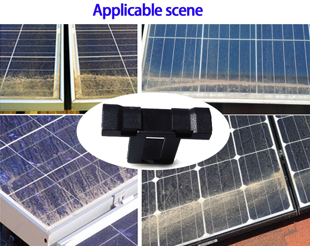 50 Pcs Photovoltaic panels' water drained away cli... – Grandado