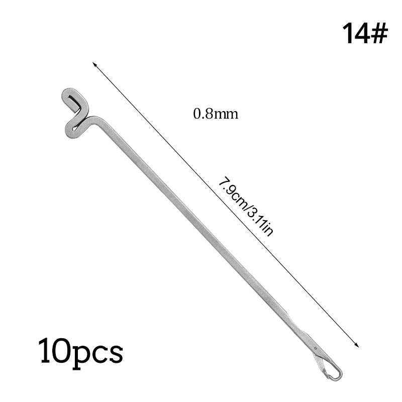 Lmdz 10Pcs Klink Naalden Haaknaald Diy Naaien Tool... – Grandado
