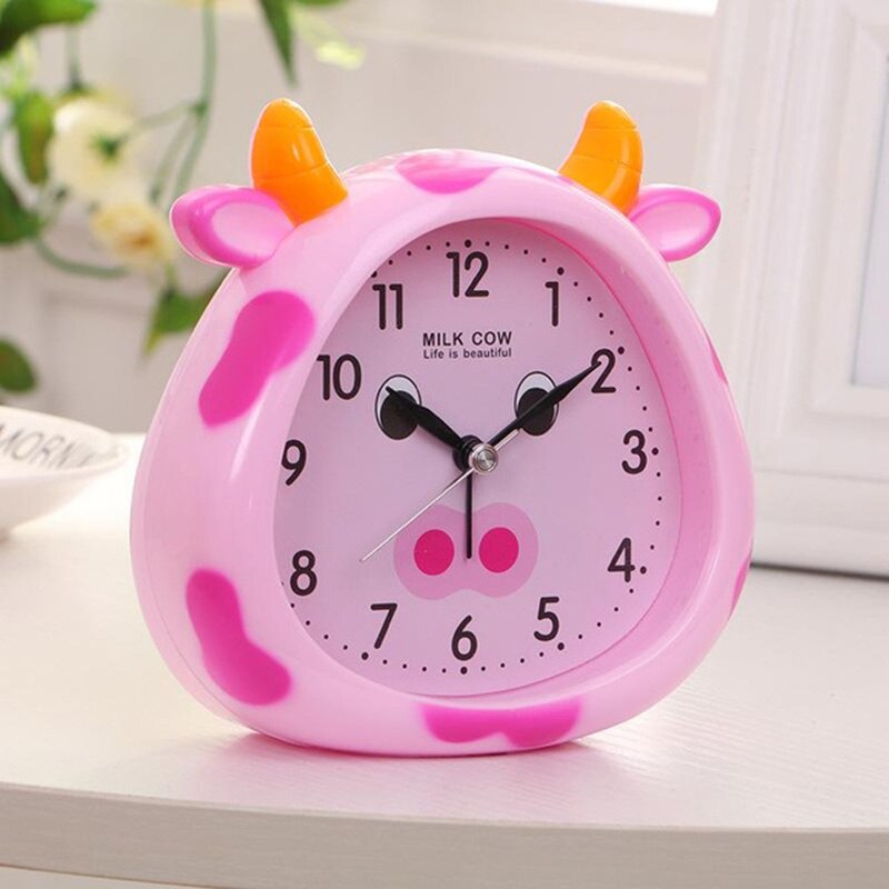 QMJHVX Cartoon Alarm Clock Student Night Light Clo... – Grandado