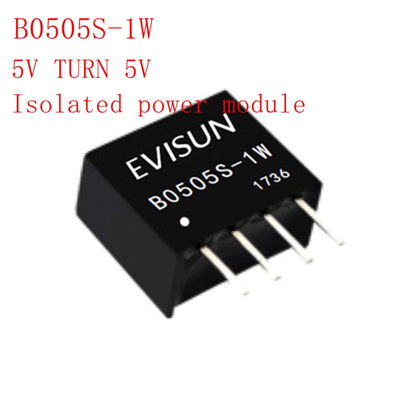 1PCS B0505S-1W B0505S B0505 SIP-4 5V TURN 5V Isola... – Vicedeal