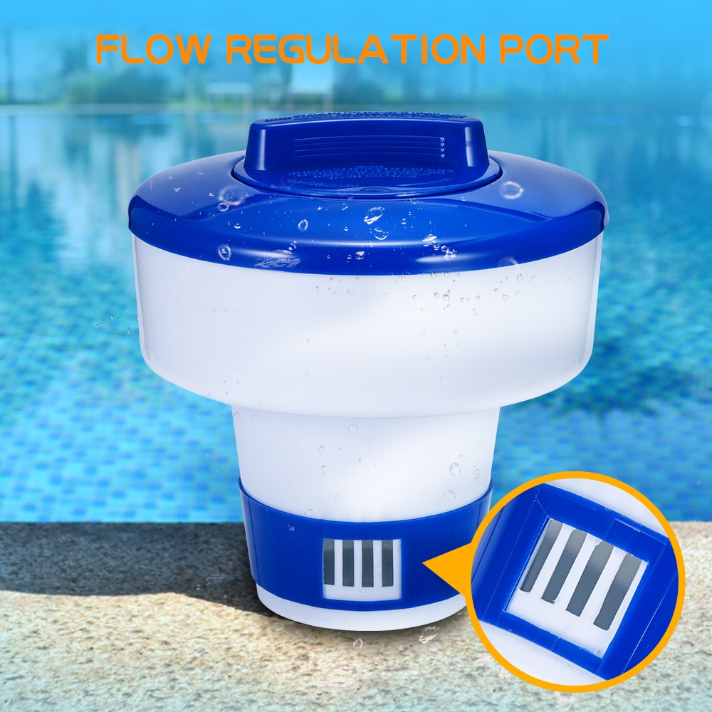 5/8 Inch Swimming Pool Floating Chemical Chlorine ... – Grandado