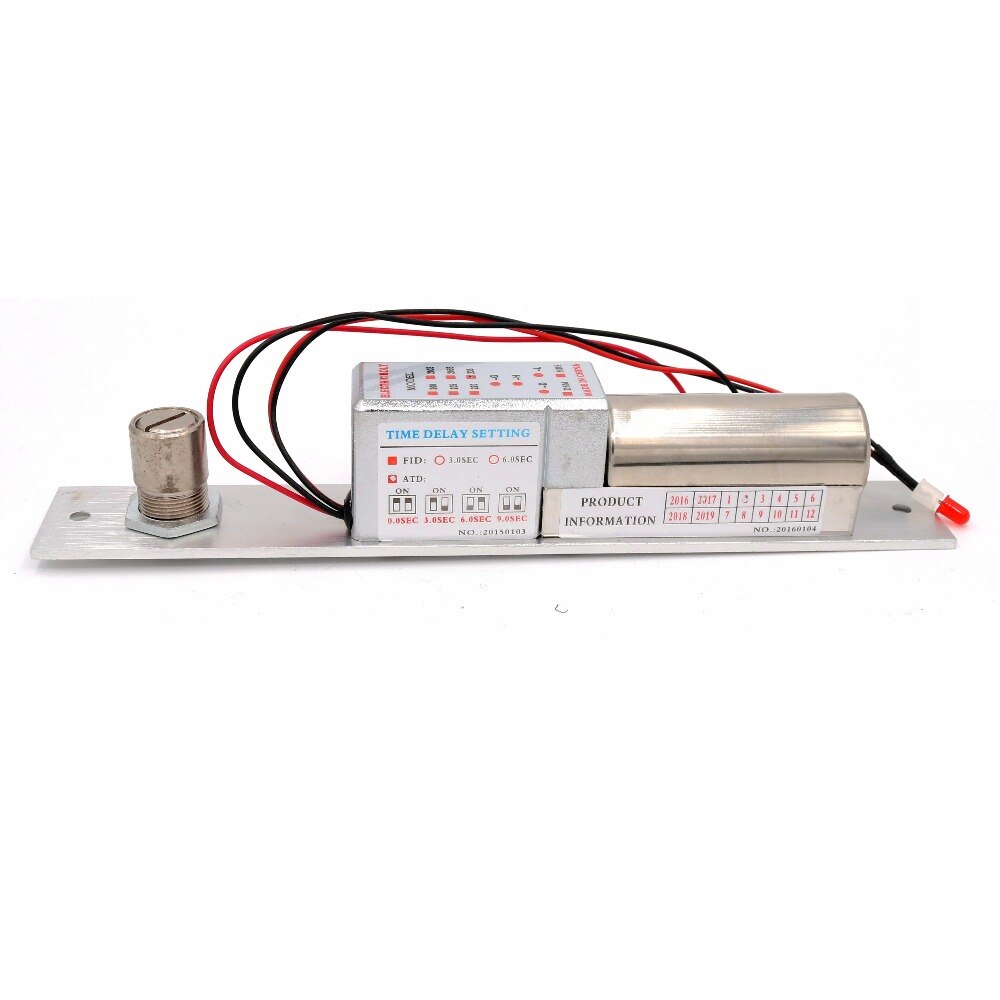 1000Kg 2200lb Force Electric Bolt Lock with ball b... – Vicedeal