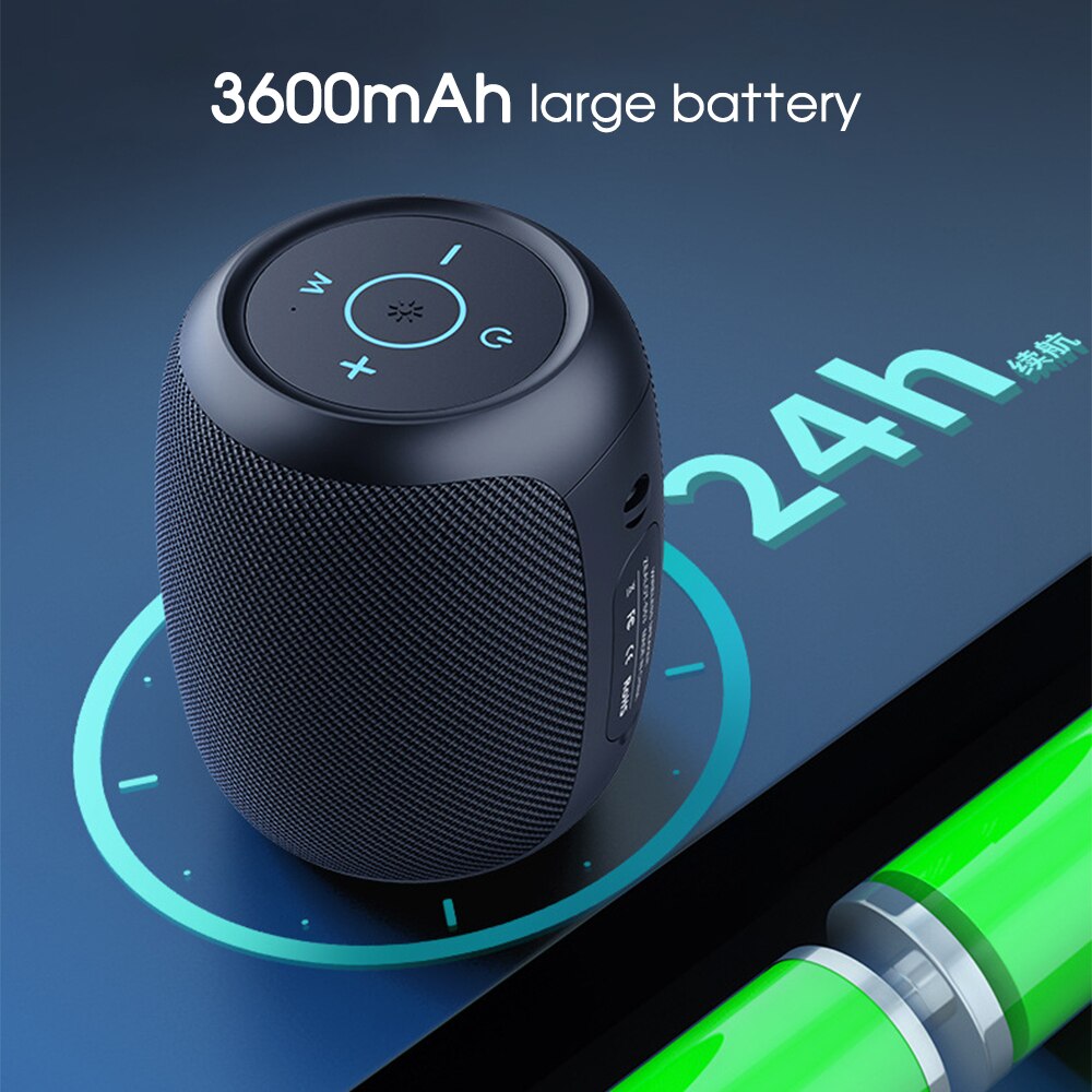 Boei 3000mAh IPX7 Waterproof Sound Box Subwoofer C... – Vicedeal