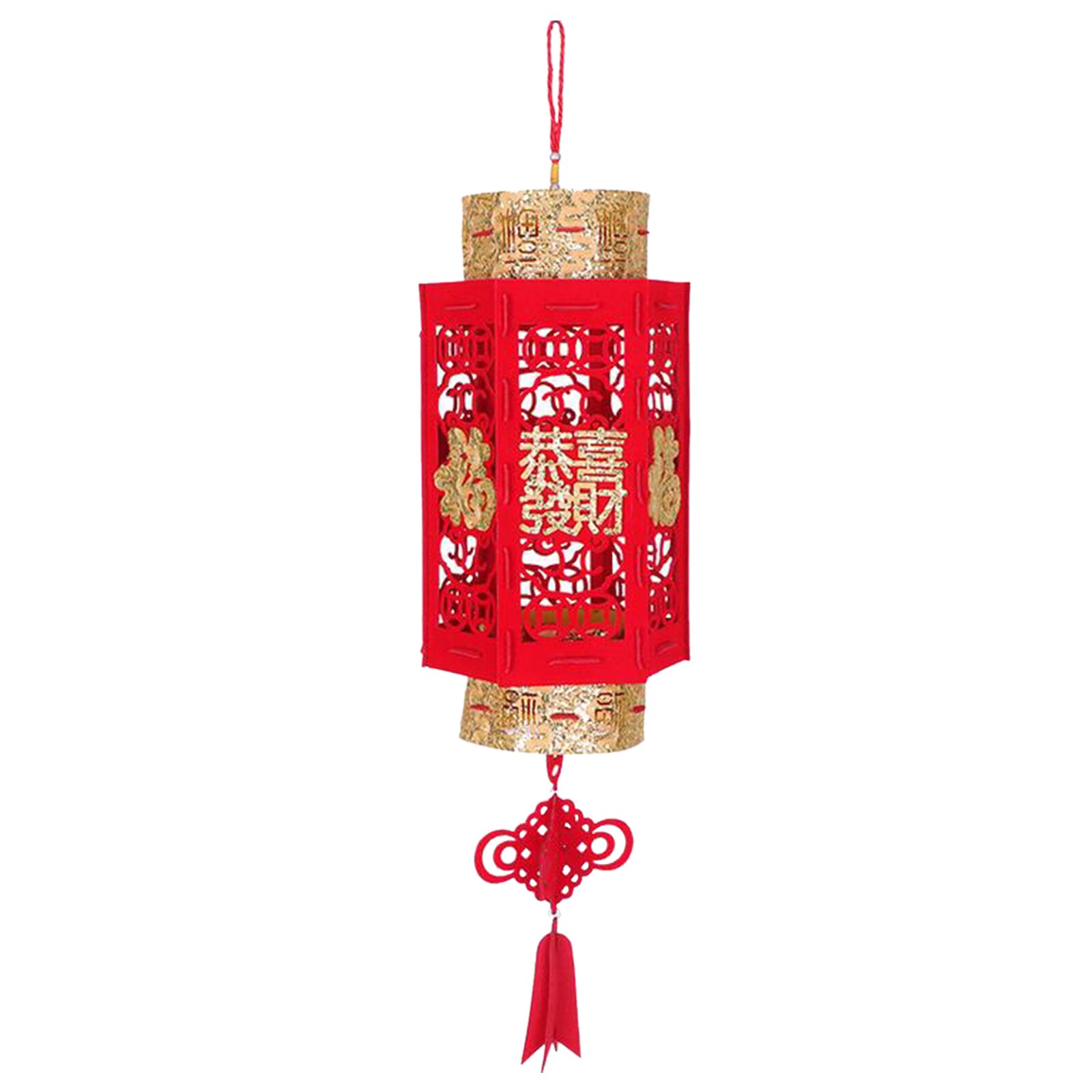 Feng Shui 2Pcs Chinese Year Red Lantern Palace Han... – Grandado