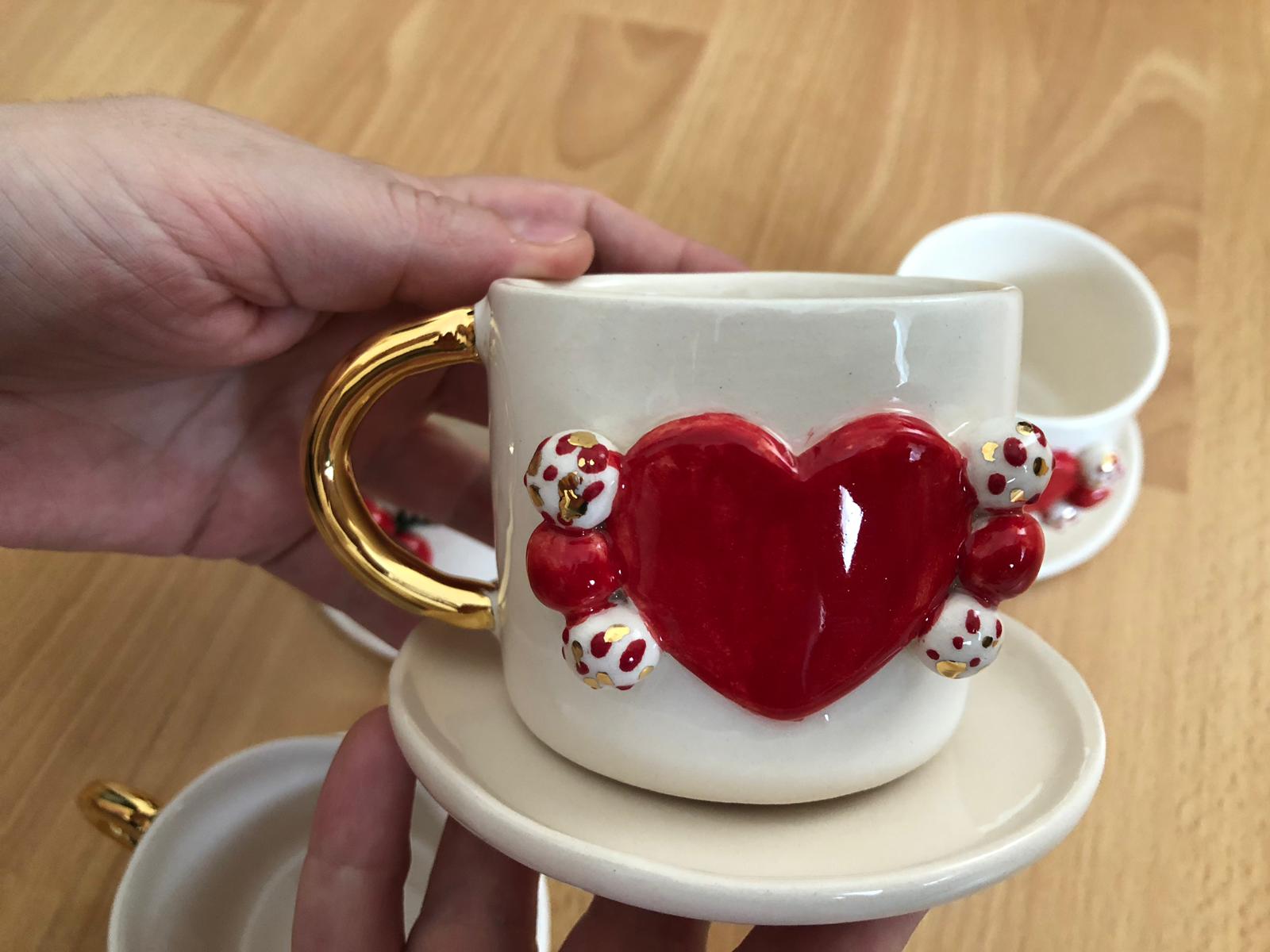 Handmade Ceramic Special Trend Coffee Cup Mug 14 F... – Grandado