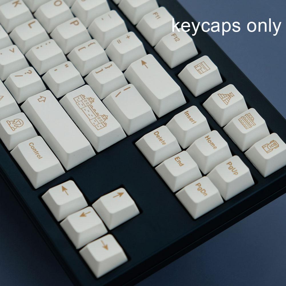 135 Key/Set GMK Minimall Civilizations Keycaps PBT... – Grandado