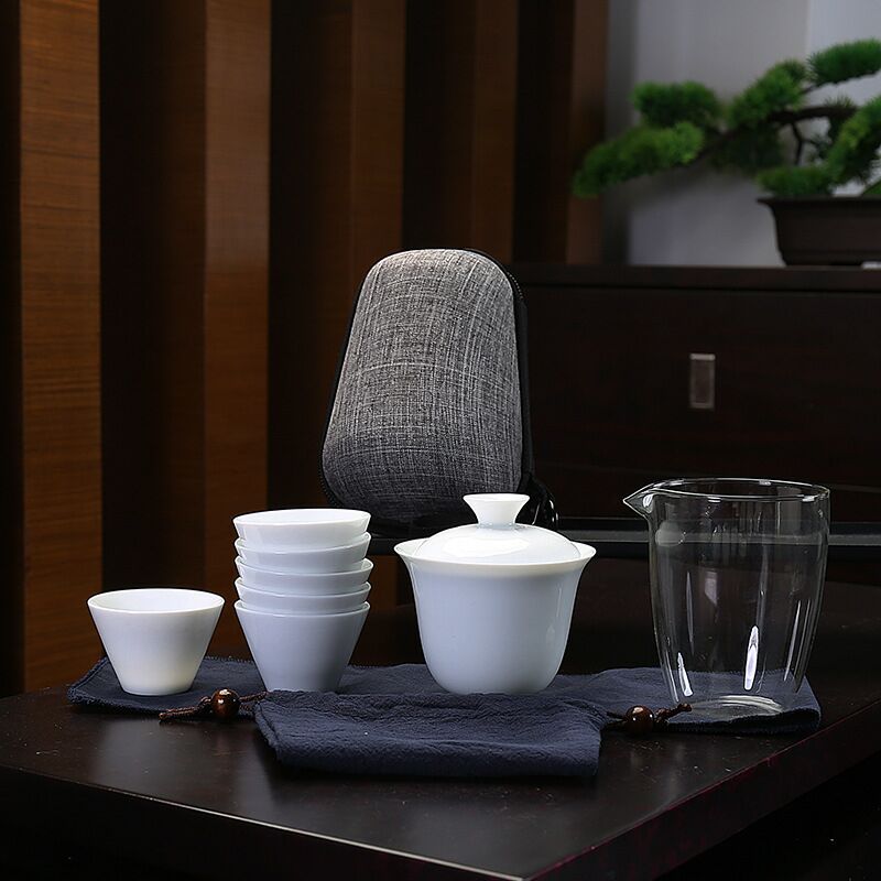 Ceramic gaiwan tea cup for chinese kung fu travel ... – Vicedeal