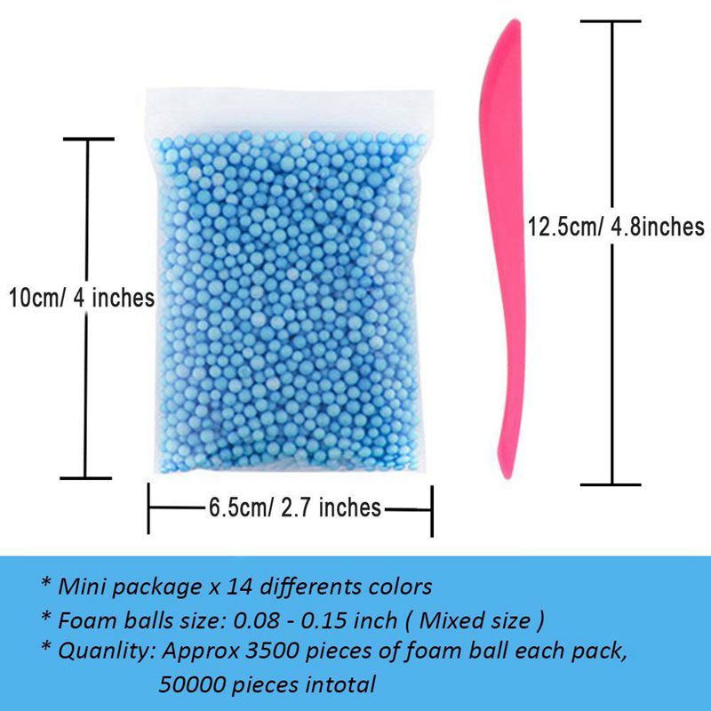 Micro-Polystyrene Styrofoam Beads Small Foam Balls... – Grandado