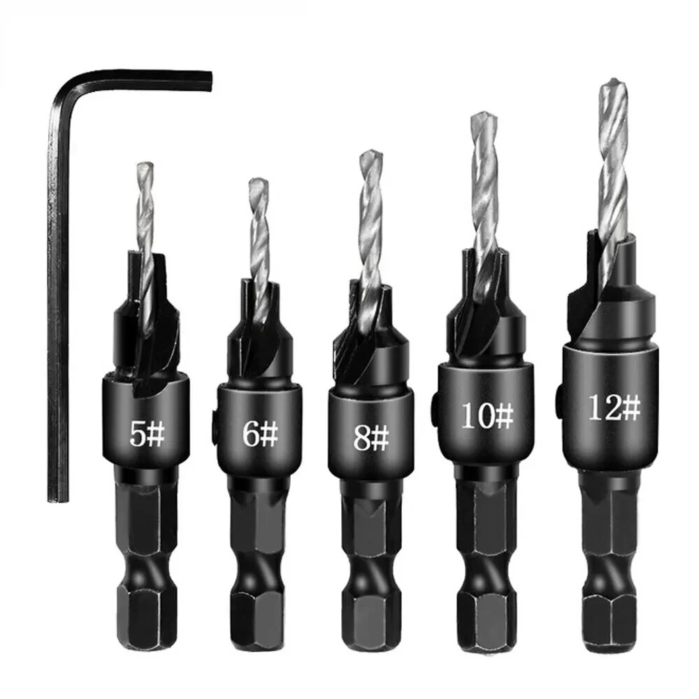 Countersink Drill Bit Set for Wood Counter Sink Wo... – Grandado