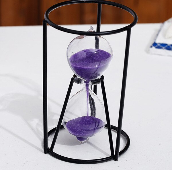 Exquisite Hourglass Metal Crafts Decoration Desk O... – Grandado