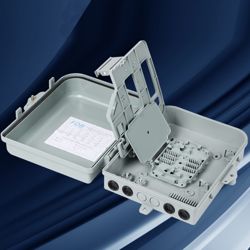 1 X 8 Core Fiber Optic Termination Box 8port FTTH ... – Vicedeal