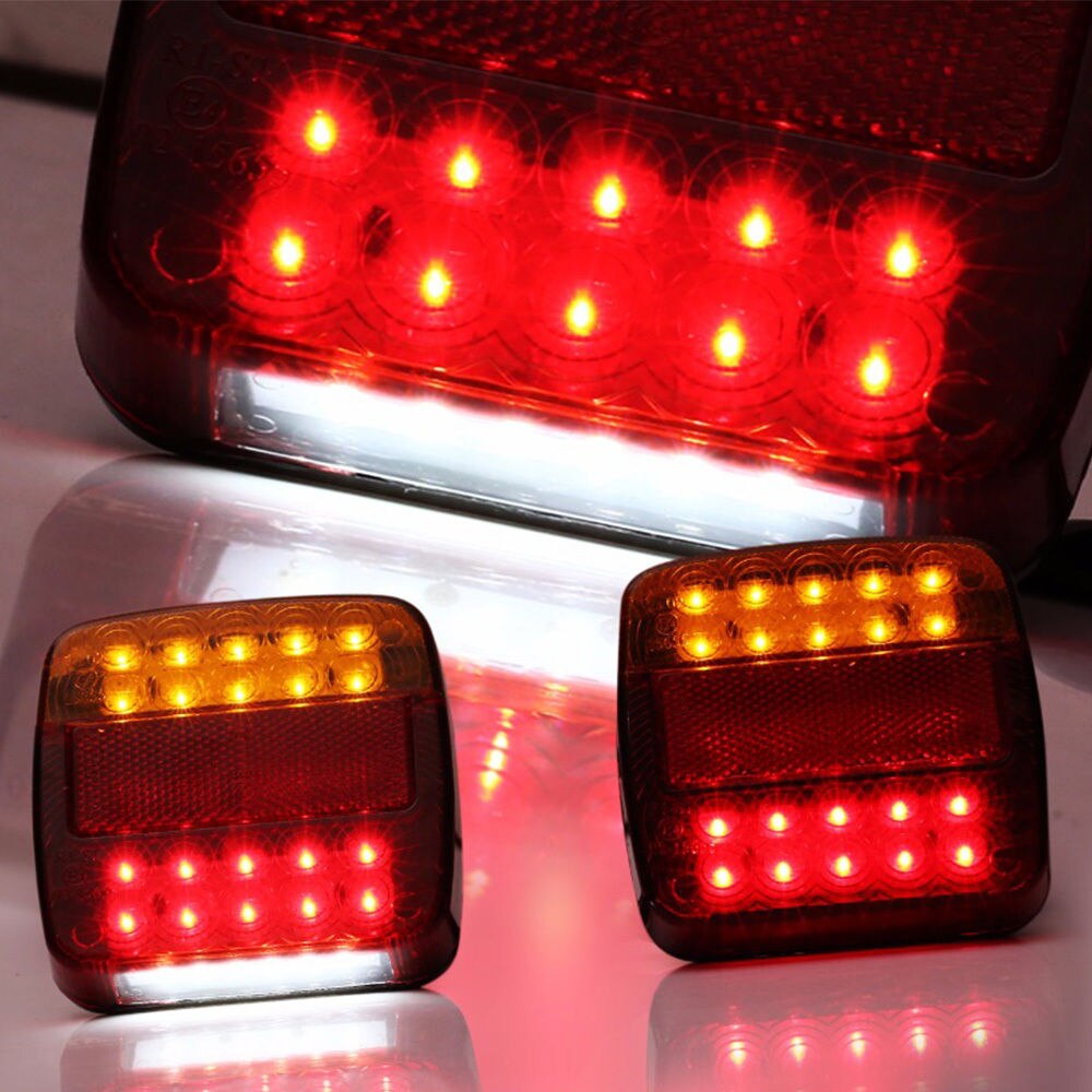 Fuleem 2PCS 12V 20 LED TRUCK LORRY VAN TRAILER STO... – Vicedeal