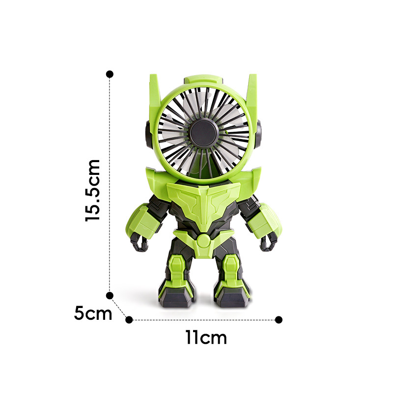 Ventilateur Cool Cartoon Robot Mini Fan Boys Handh... – Grandado