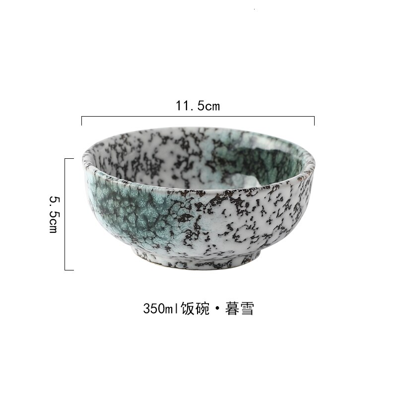 Japanese Style 4.5 Inch Bowl Ceramic Rice Bowl Hom... – Grandado