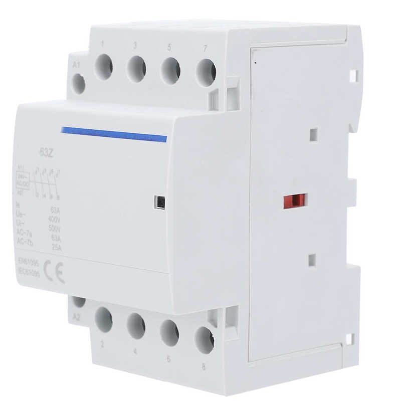 4NO Household Voltage Contactor 63A 400V AC/DC Ele... – Vicedeal