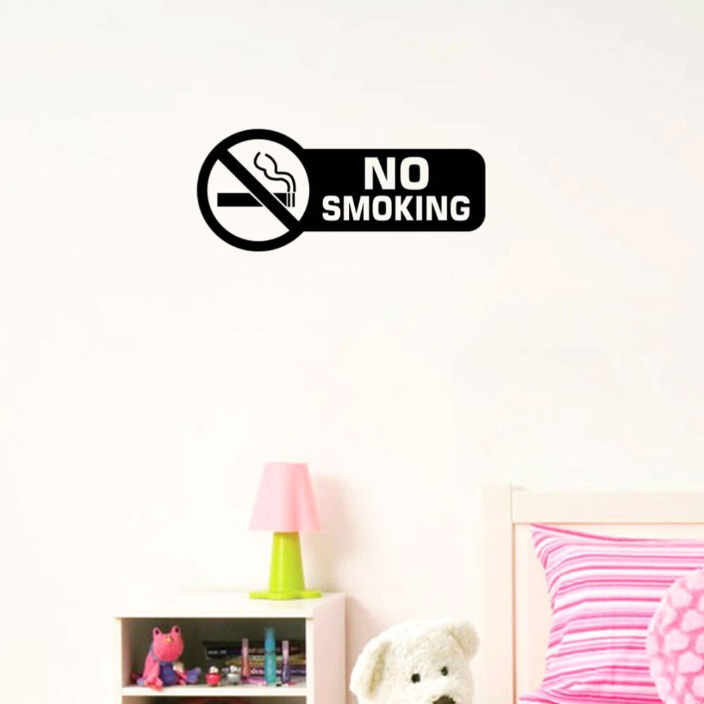 Smoking Sign Wall Window Stickers Office Home Deco... – Vicedeal