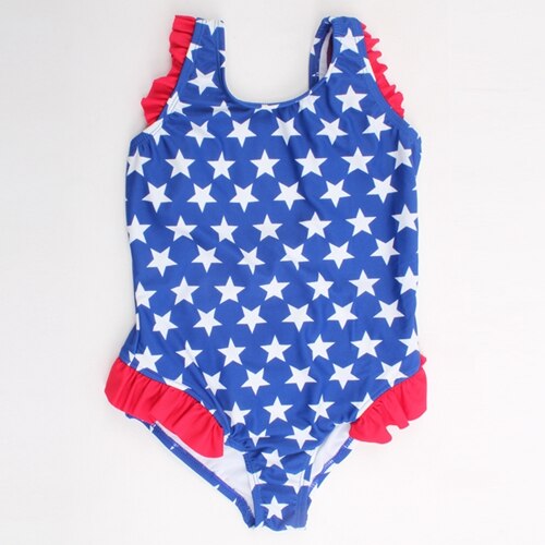 Toddler 1-4T mini Ruffles Swimsuit One Piece Bathi... – Grandado