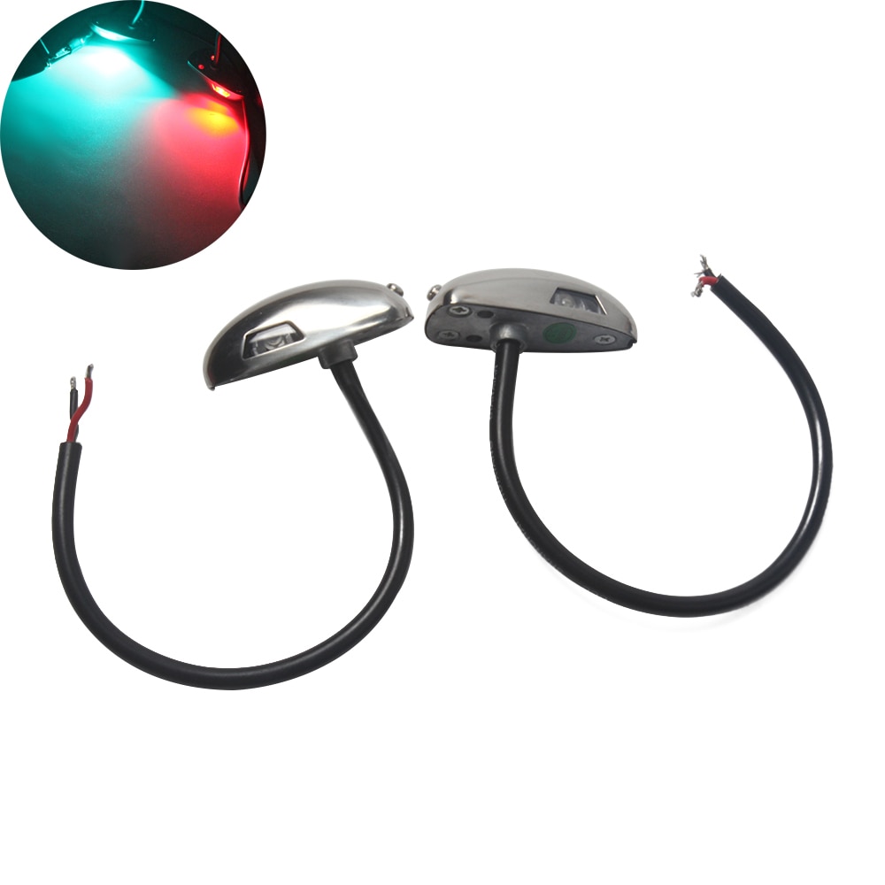 12V Rvs Marine Yacht Boot LED Navigatie Licht Rood... – Vicedeal