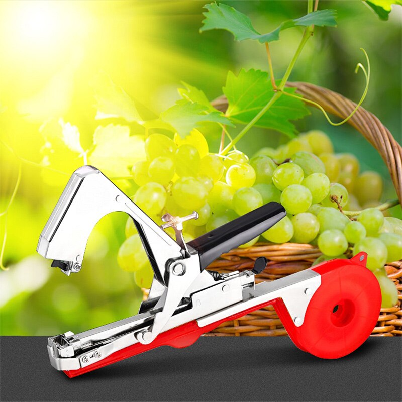 Potable Red Plant Hand Tying Tape tool Tapener Mac... – Grandado