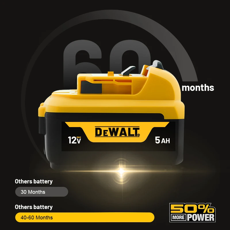 Officieel echt product Dewalt 12V lithiumbatterij,... – Grandado