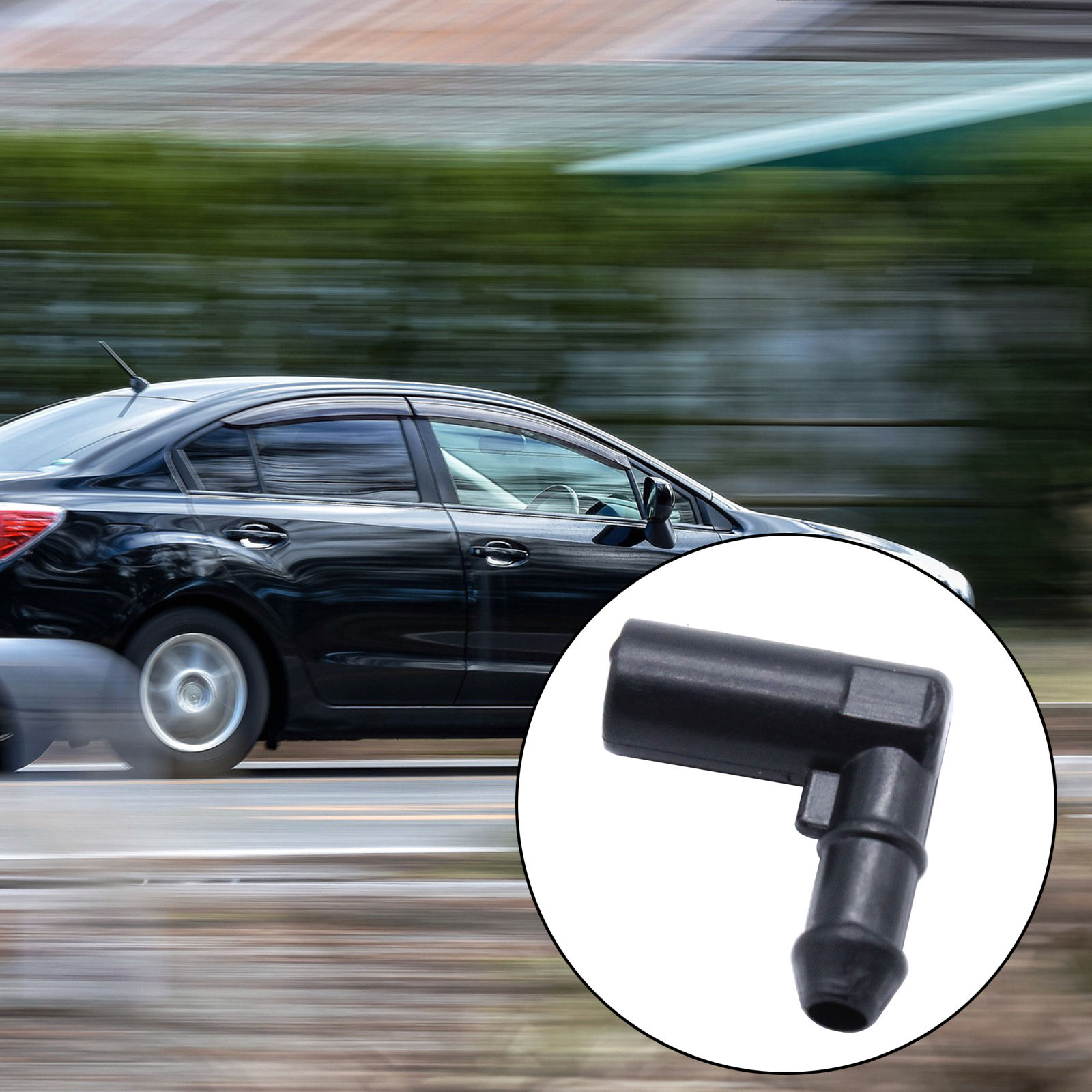 Plastic 90 Graden Ruitensproeiers Slang Connector ... – Vicedeal