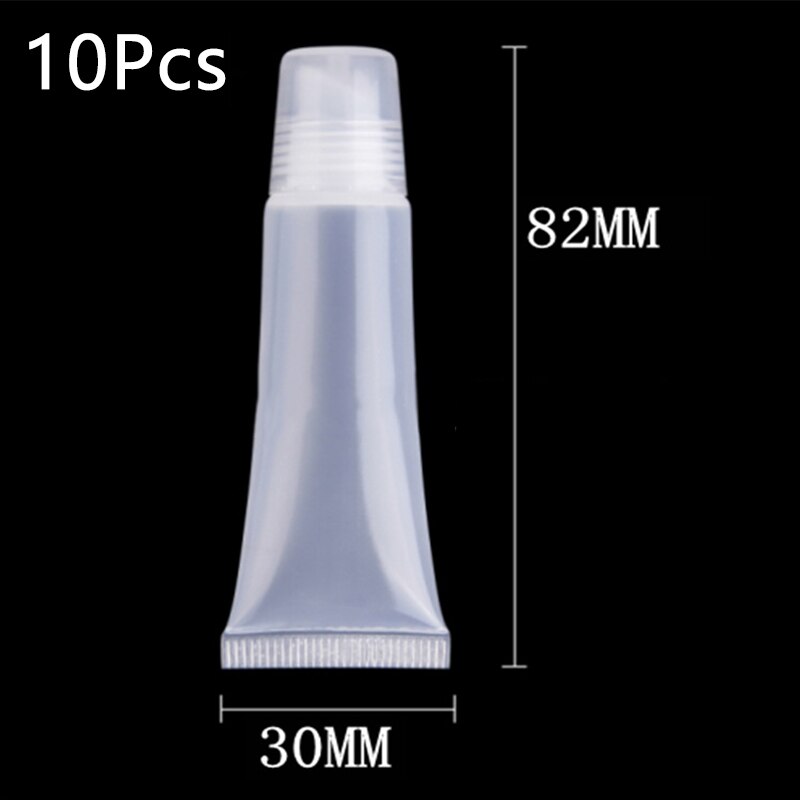 10pcs 8/10/15ml Lip Gloss Containers Plastic Cosme... – Vicedeal