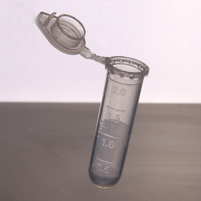 Parti 500 skala linje 2ml laboratorieplastik centr... – Grandado