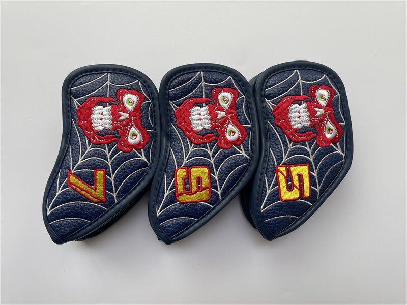 VICKY G 9PCS GOLF CLUBS HEAD COVER SKULL GOLF IRON... – Vicedeal