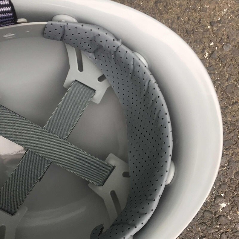 FRP Hard Hat DIY Silver Gray Safety Helmet Lightwe... – Vicedeal