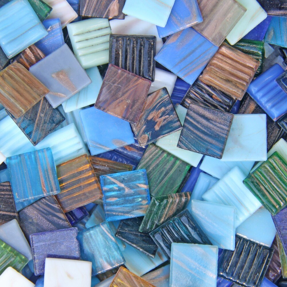 200g/68 pcs 20 X 20mm 3/4 inch Goldline Quartz Mos... – Grandado