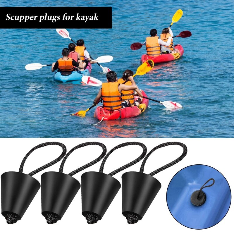Universal Kayak Scupper Plug Kit Silicone Scupper ... – Grandado