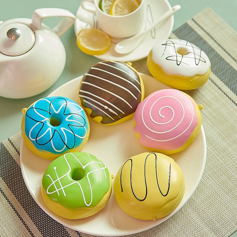 6pcs/set Kid Toys Simulation Donuts Collectibles S... – Grandado