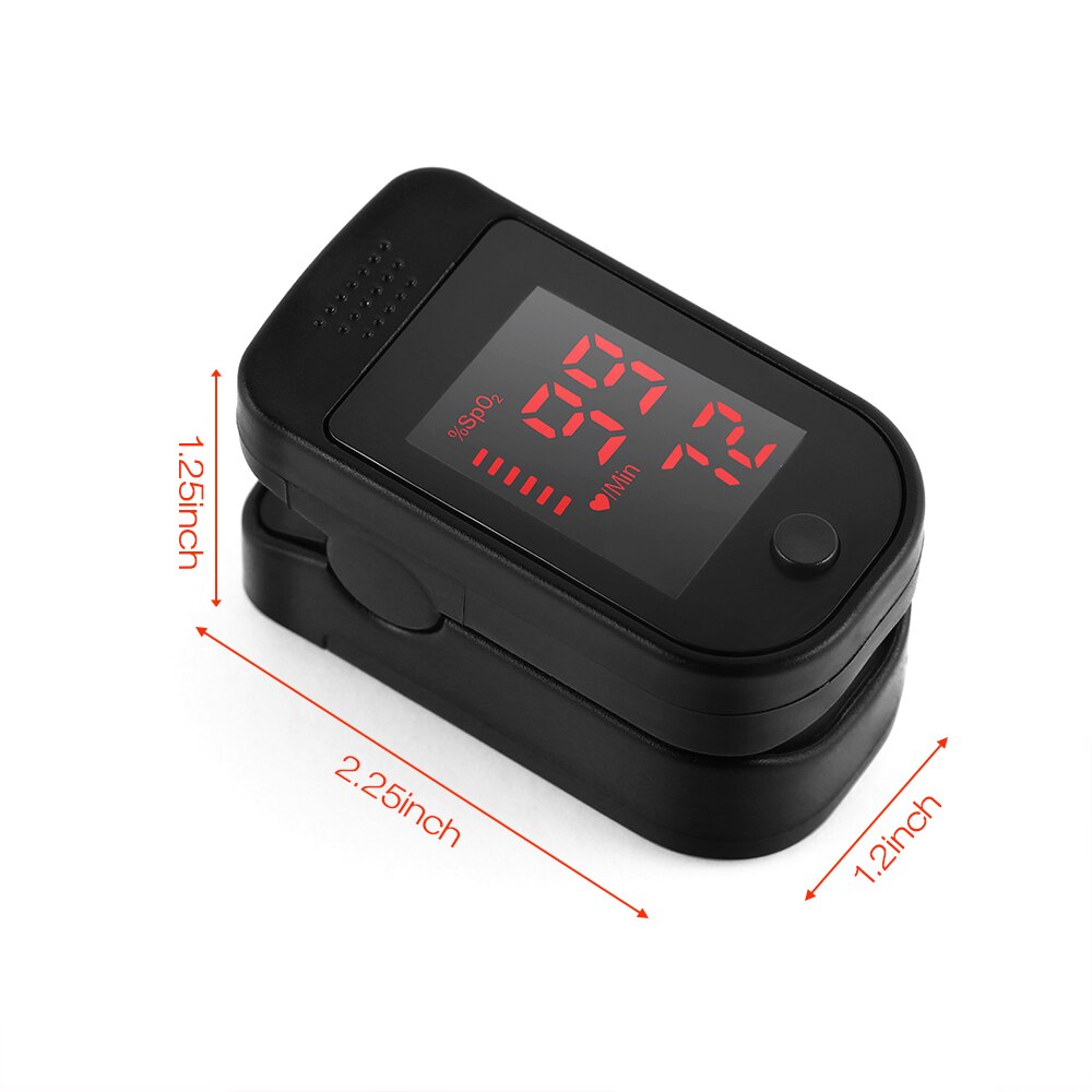 Fingertip Pulse Oximeter LED Digital Display for G... – Vicedeal