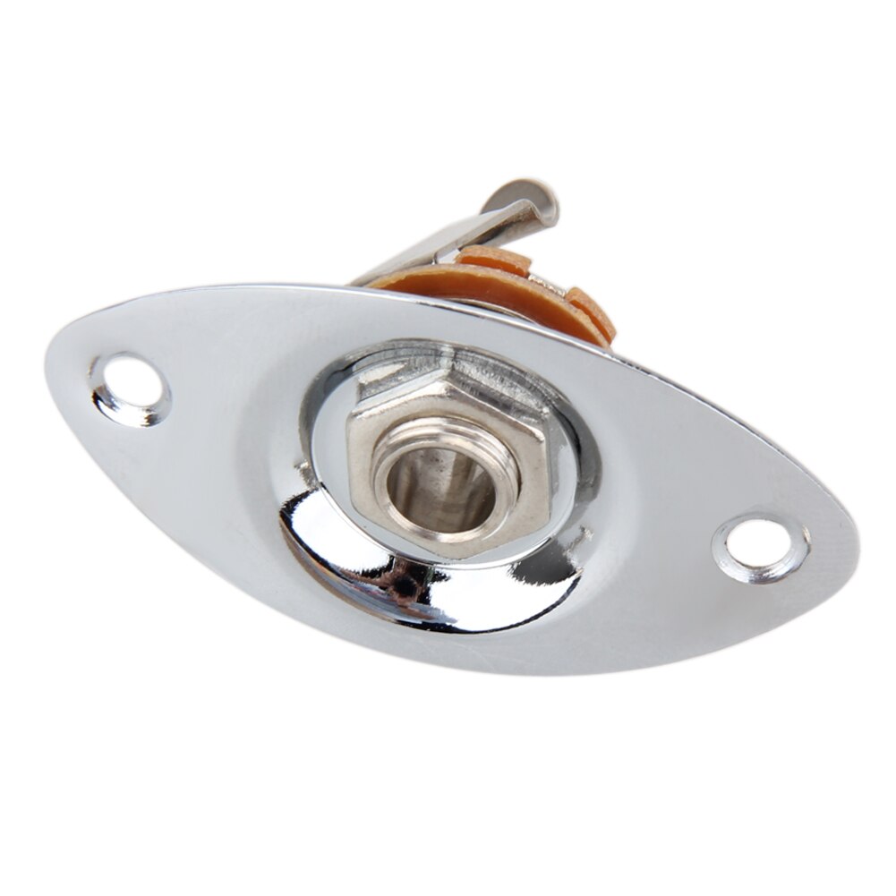 Chrome Oval Output Plate Jack Jackplate Socket Met... – Vicedeal