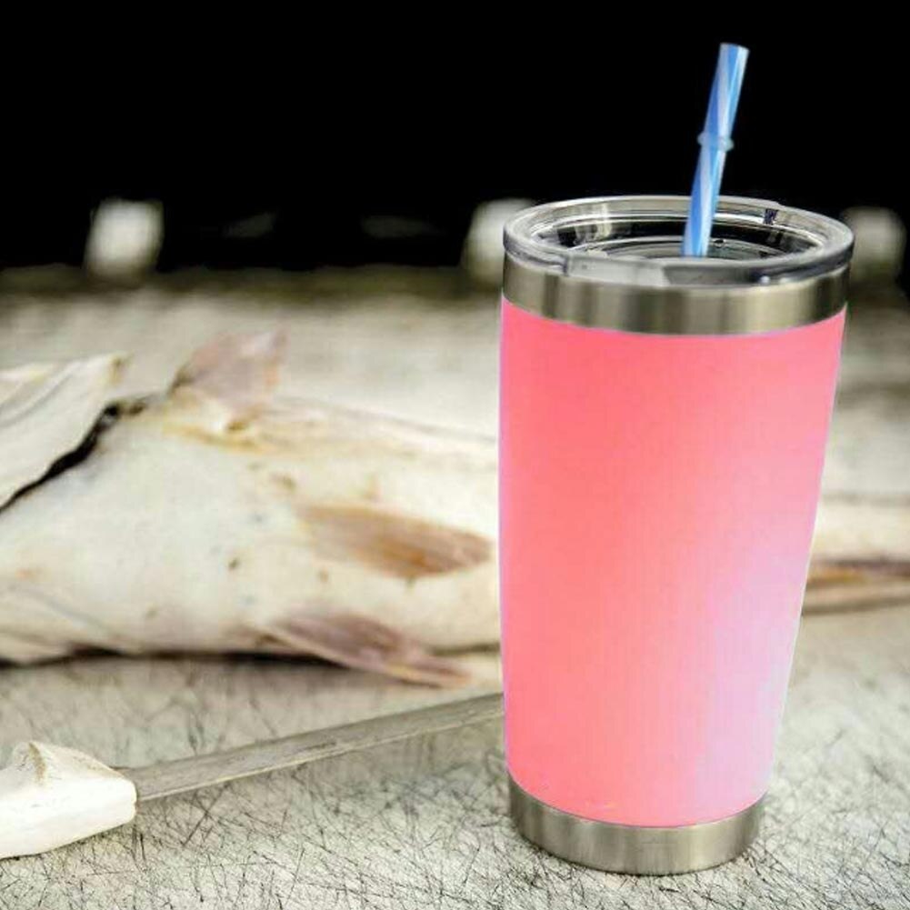 10 PC Colorful 19cm Straw Reusable Hard Plastic St... – Grandado