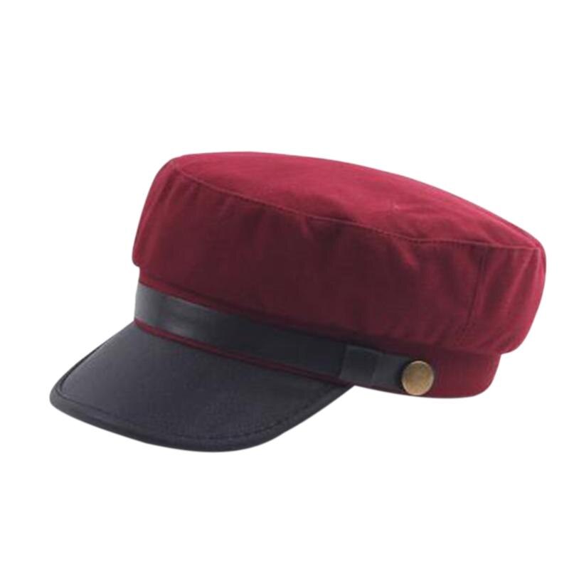 British Style Splicing Color Autumn Berets Cap Uni... – Grandado