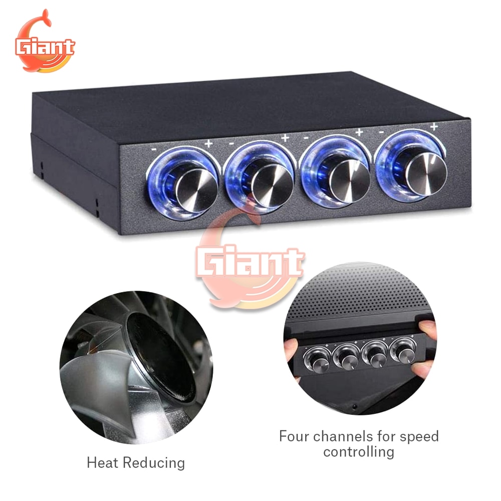 3 5 Hdd Pc Cpu Gear Fan Speed Controller 4 C Grandado
