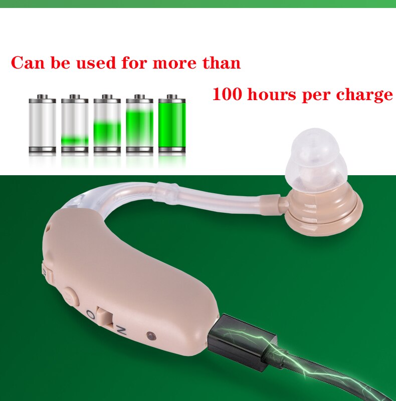 Bluetooth Hearing Aids Deaf Voice Loudspeaker Elde... – Grandado