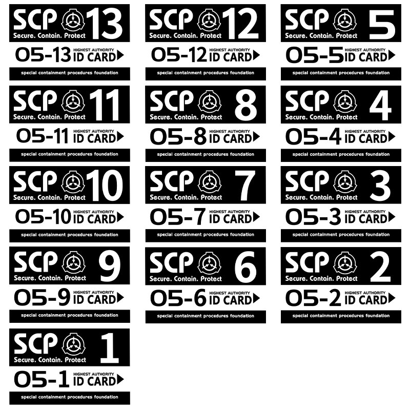 SCP Special Containment Procedures Foundation Secr... – Grandado