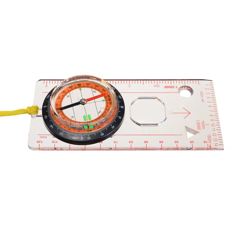 Portable Orienteering Compass Rule Baseplate Map F... – Grandado