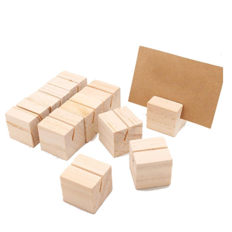 10 Stuks Oorbel Kaarten Display Houten Basis Deskt... – Grandado