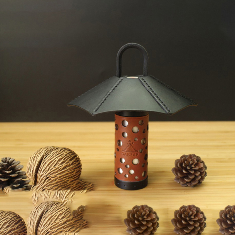 Retro Lampshade Outdoor LED Spotlight Protection C... – Grandado