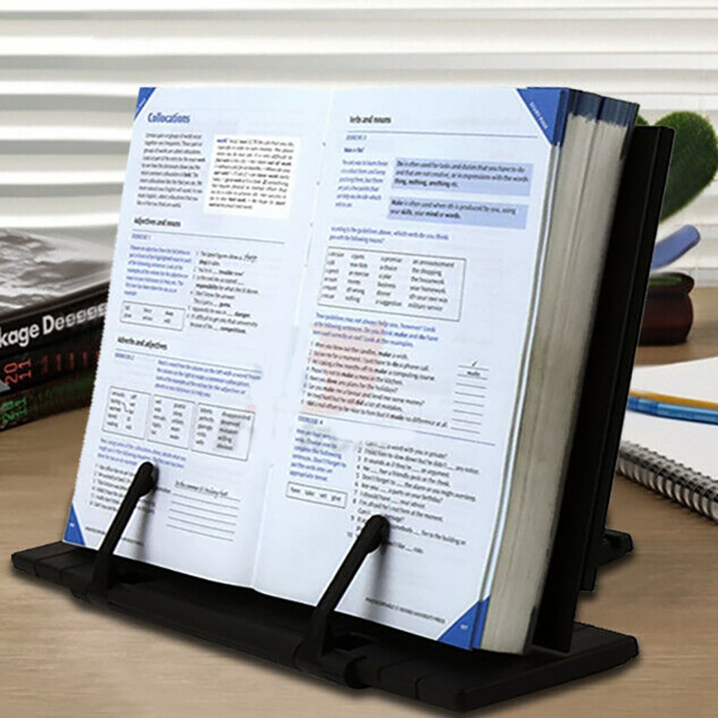 Draagbare Stalen Boek Lezen Desk Stand Tilt Aanpas... – Vicedeal