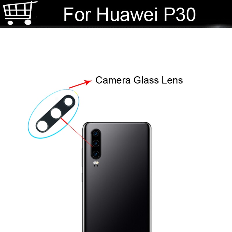 Original For Huawei P30 p30 Rear Back Camera Glass... – Grandado