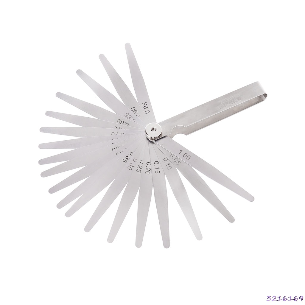 0.05-1mm 20 Blade Feeler Gauge Gage Thickness Meas... – Grandado