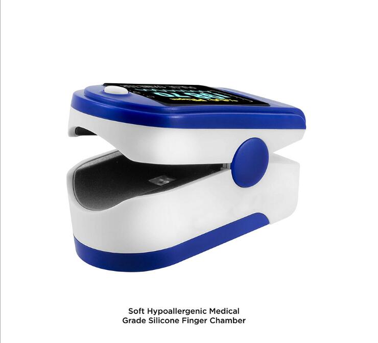 Portable Finger Pulse Oximeter Blood Oxygen Finger... – Grandado